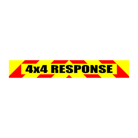 Chevron Design Signage – Safe Response UK