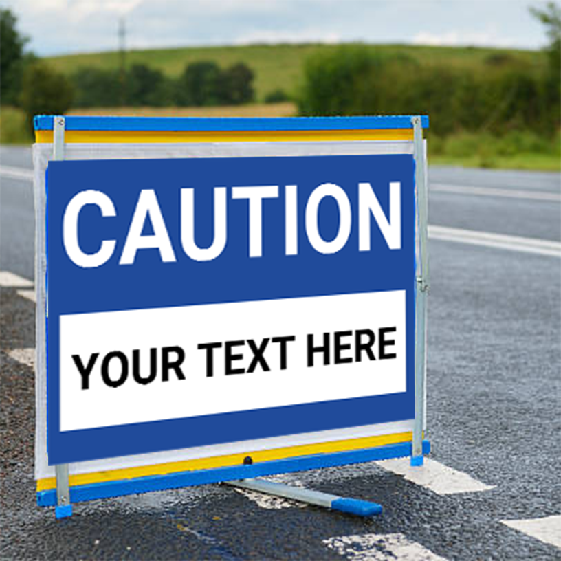 Highways Roll Up Sign System – Safe Response UK