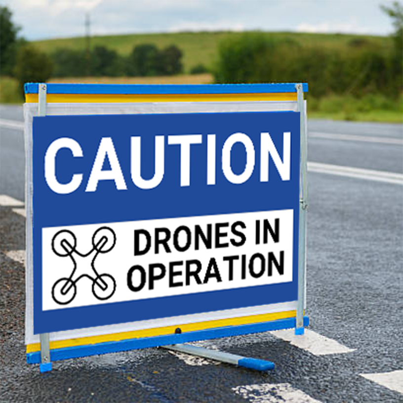 Highways Roll Up Sign System – Safe Response UK