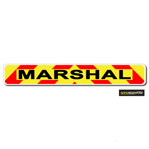 Reflective Rear Chevron - MARSHAL – Safe Response UK