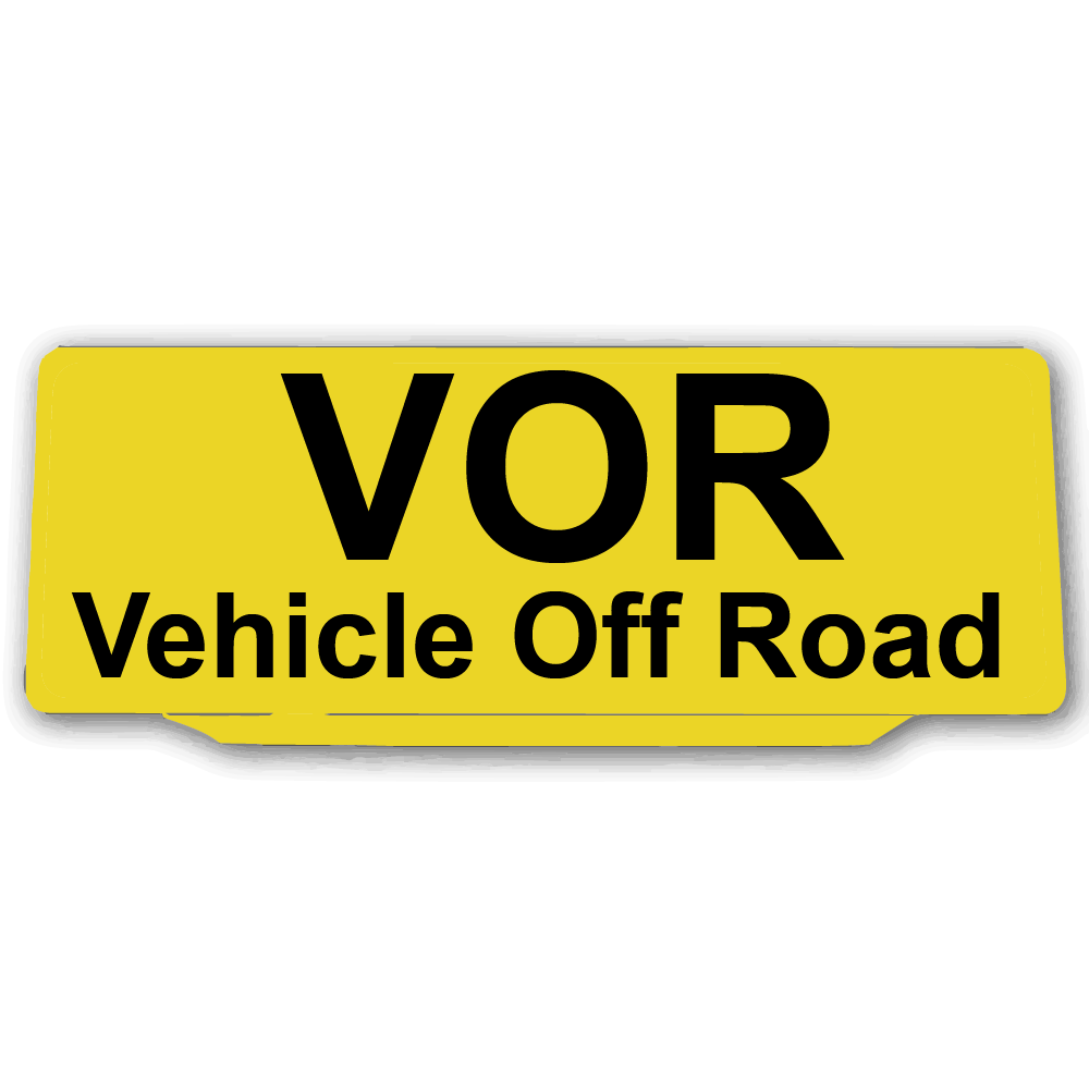 VOR Signage – Safe Response UK