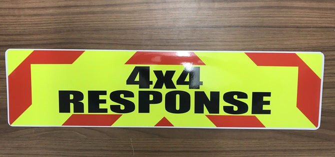 Chevron Design Signage – Safe Response UK