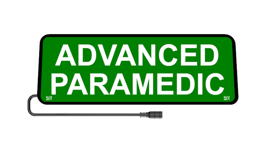 UK Safe Responder X - LED Visor Sign – Safe Response UK
