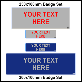 Custom Battenburg - Sticker/Magnet – Safe Response UK