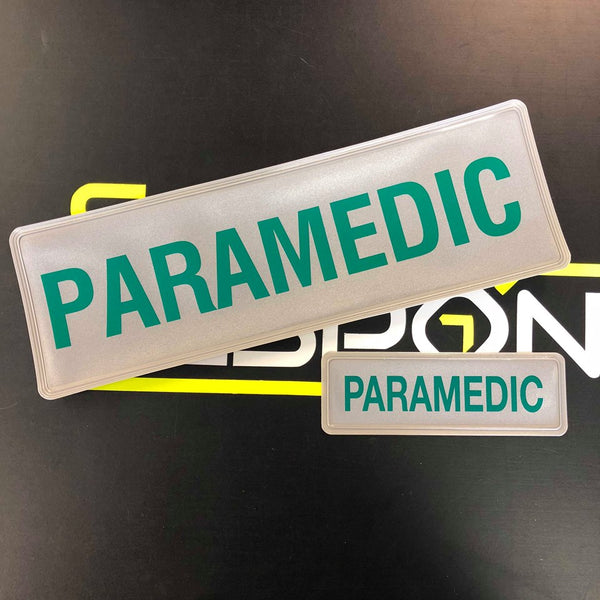 Reflective Badge - PARAMEDIC Set – Safe Response UK