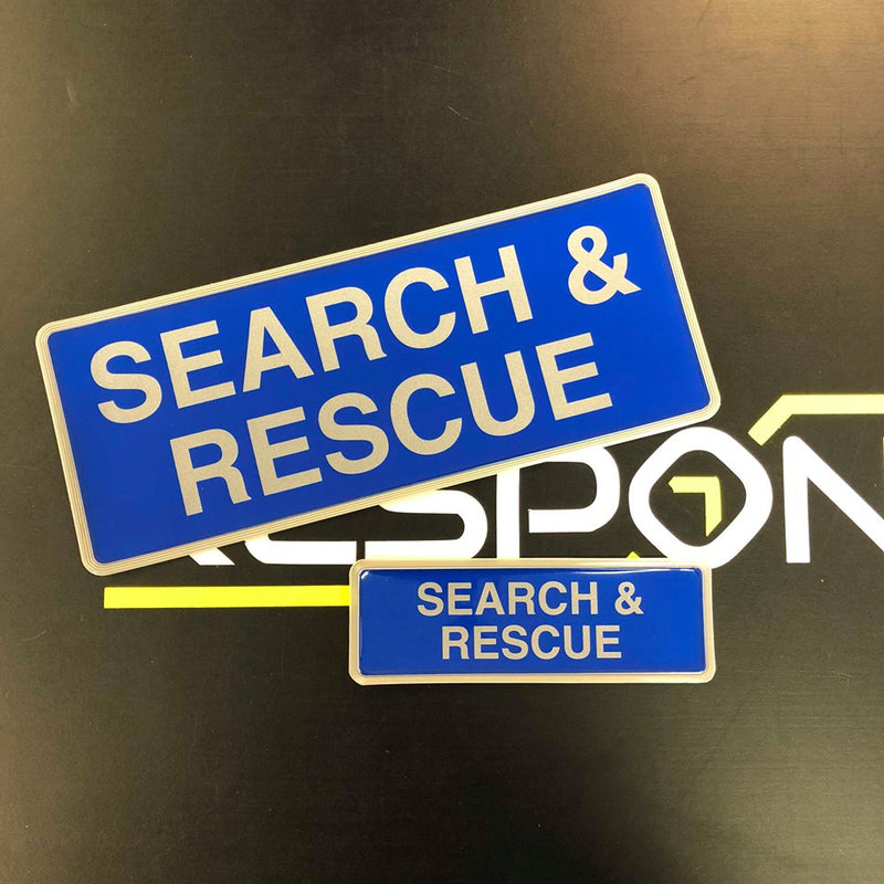 Reflective Badge - Search and Rescue Set Style1 – Safe Response UK